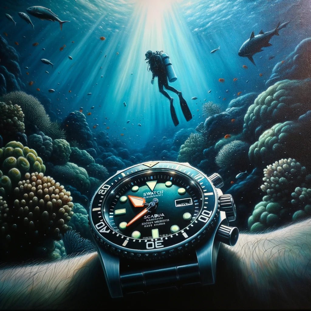 Swatch x Blancpain Scuba Fifty Fathoms Diver Watch – Gold & Beyond
